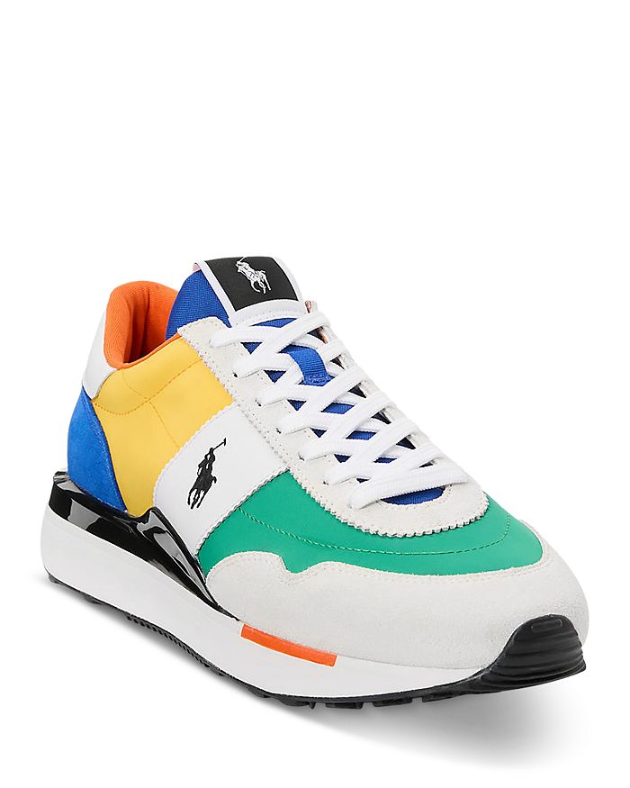 Polo Ralph Lauren Men's Color Blocked Sneakers | Bloomingdale's