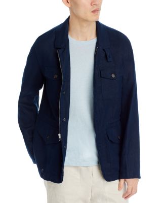 Michael Kors Linen Four Pocket Jacket Bloomingdale s