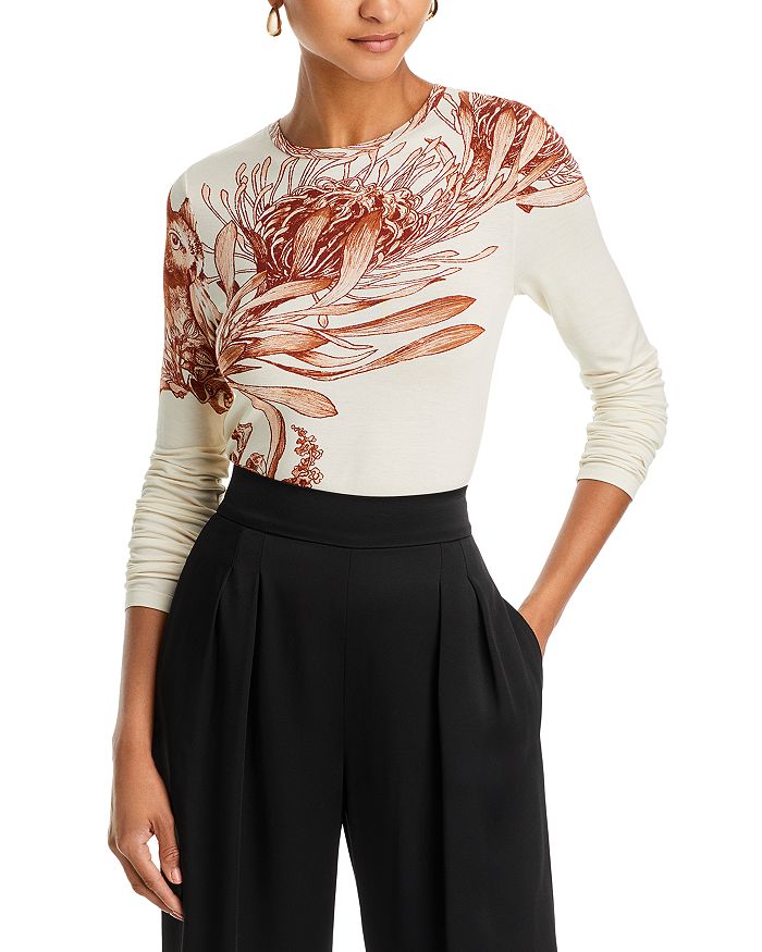 Jason Wu Collection Pincushion Floral Top | Bloomingdale's