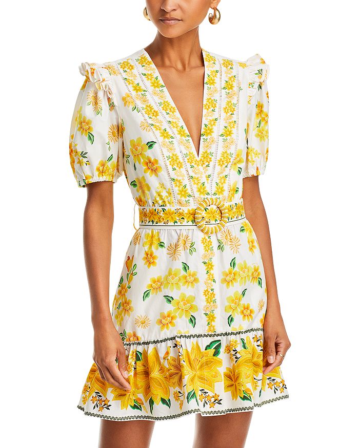 FARM Rio Azaleia Mini Dress | Bloomingdale's