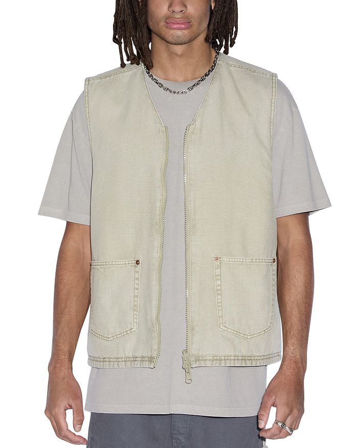 Ksubi Battler Reversible Khaki Vest | Bloomingdale's
