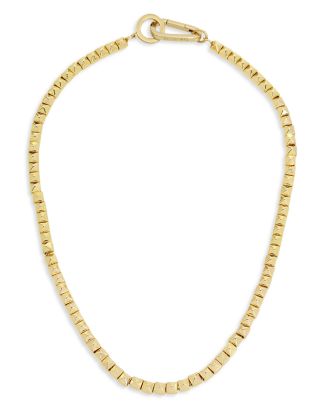ALLSAINTS Pyramid Beaded Collar Necklace, 16.5" | Bloomingdale's