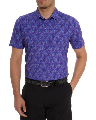 Click here for Robert Graham Iron Skull 2 Printed Regular Fit Pol... prices