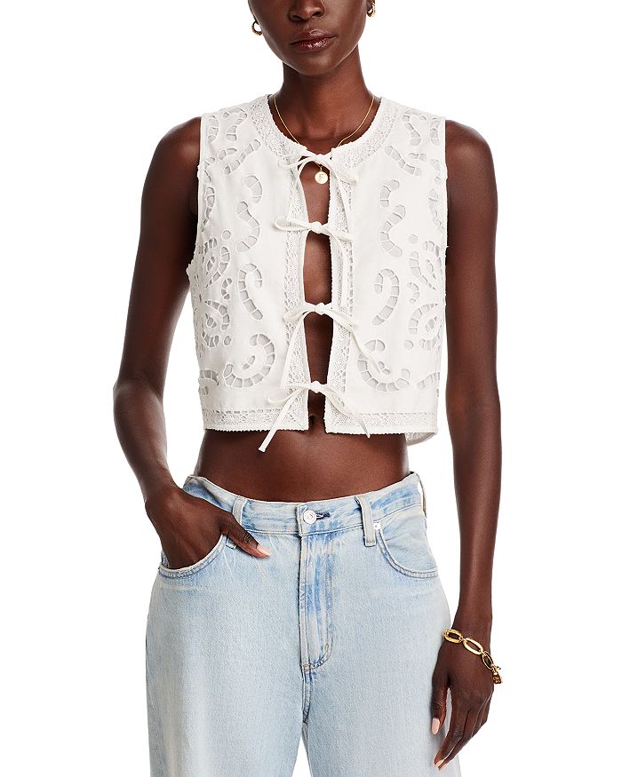 Sea Edith Embellished Vest | Bloomingdale's