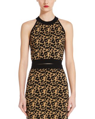 Max Mara Tenna Jacquard Sweater Tank | Bloomingdale's