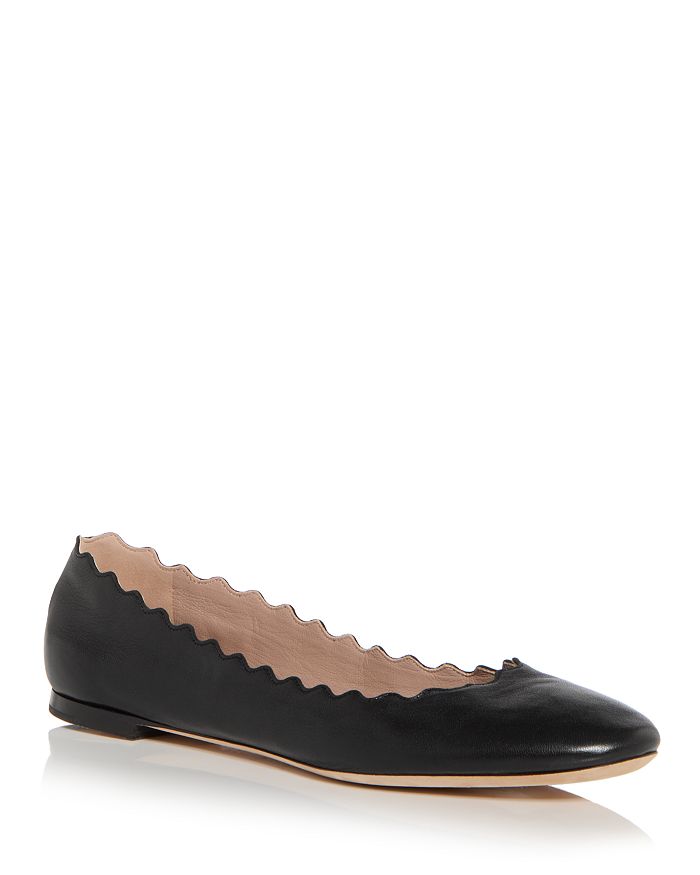 Chloé Women's Lauren Scallop Ballet Flats | Bloomingdale's