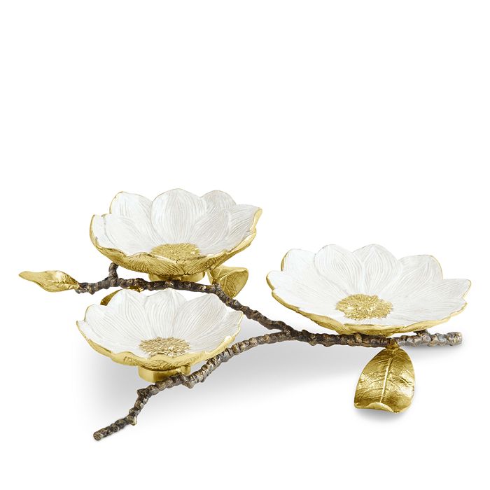 Michael Aram Vintage Bloom Triple Dish | Bloomingdale's