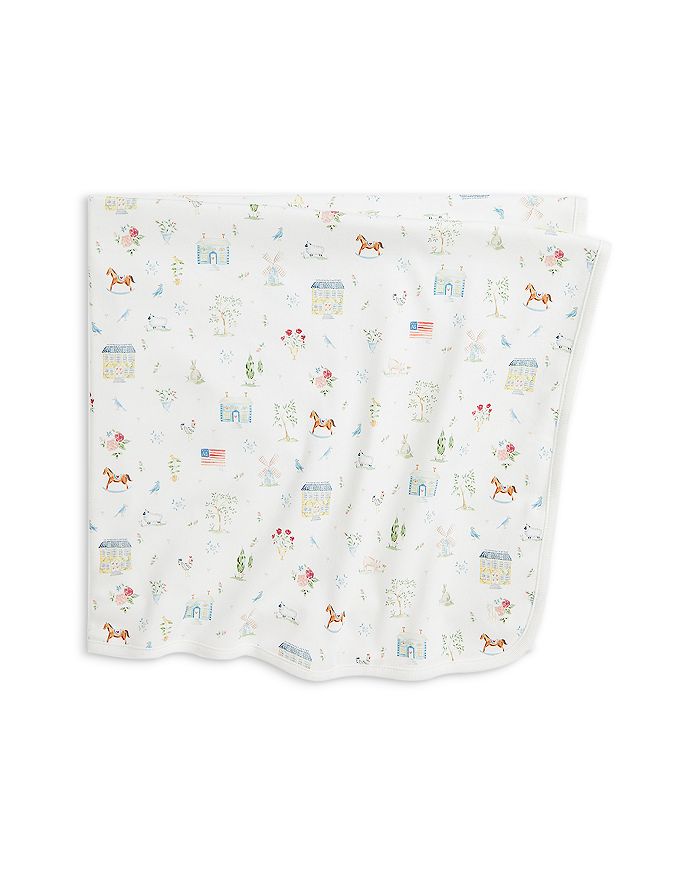 Ralph Lauren Polo Boys' RL Baby x Riley Sheehey Printed Blanket - Baby ...