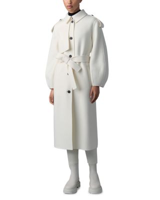 Click here for Mackage Ceyla Wool Trench Coat prices