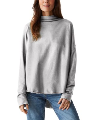 Michael Stars Laurel Mock Neck Top | Bloomingdale's
