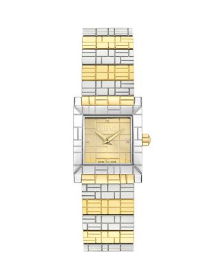 Versace Mosaic Watch, 22mm x 32mm | Bloomingdale's