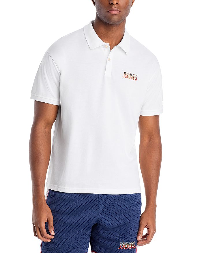 John Elliott Paris Olympic Heritage Regular Fit Polo Shirt | Bloomingdale's