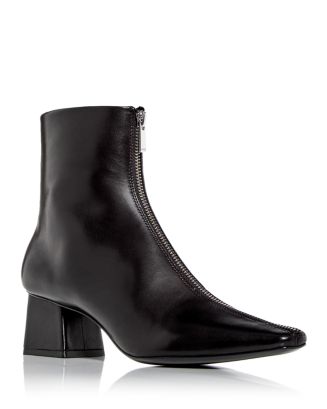 SIMKHAI Women's Ryder Zip Front Booties | Bloomingdale's