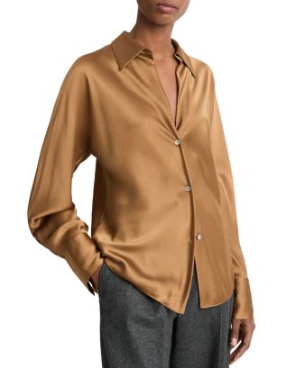 Vince Silk Blouse | Bloomingdale's