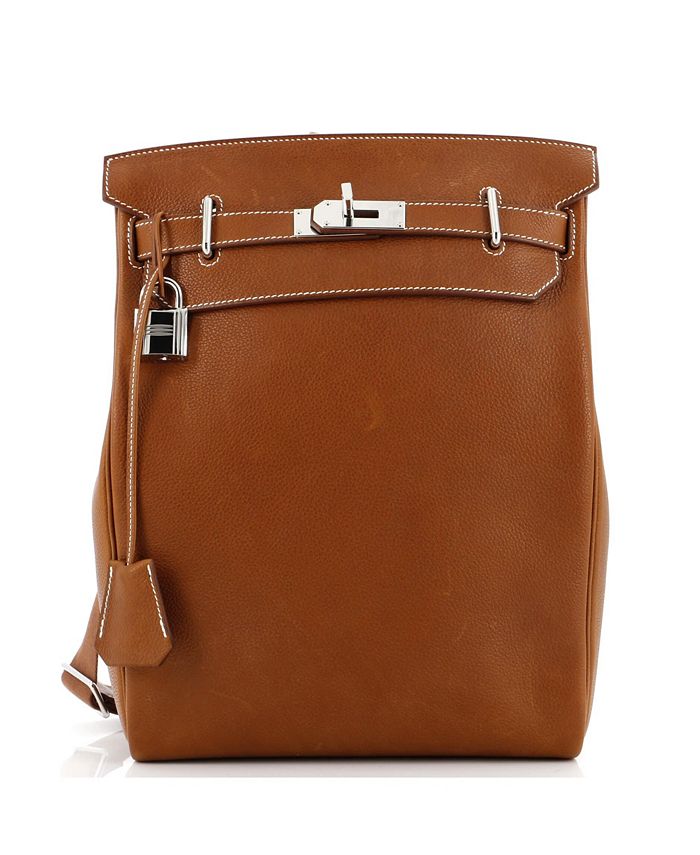 Pre-Owned Hermes GM Hac a Dos Backpack Barenia Faubourg | Bloomingdale's