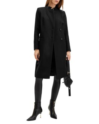 Click here for Allsaints Sidney Wool Cashmere Blend Tailored Coat prices
