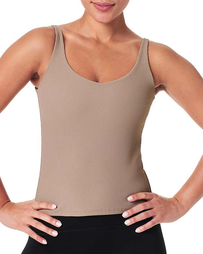 SPANX® Contour Rib Shelf Tank | Bloomingdale's