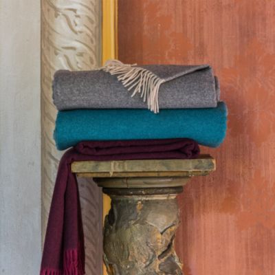 Click here for Yves Delorme Club Wool Throw prices