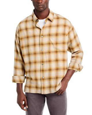 FRAME Lightweight Plaid Shirt | Bloomingdale's Men