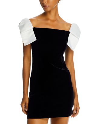 FRENCH CONNECTION Carey Velvet Mini Dress | Bloomingdale's