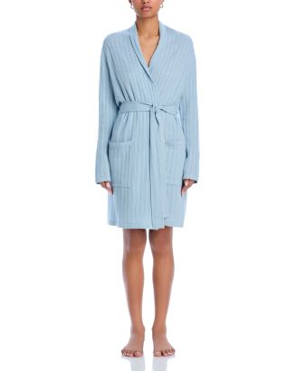 Arlotta Cashmere Chevron Short Robe | Bloomingdale's