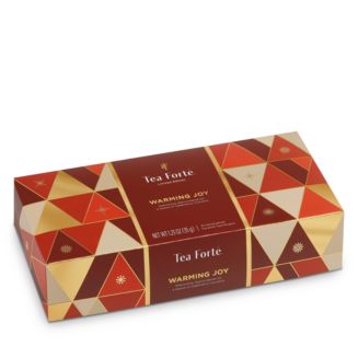 Tea Forté Limited Edition Warming Joy Petite Presentation Box with 10 ...
