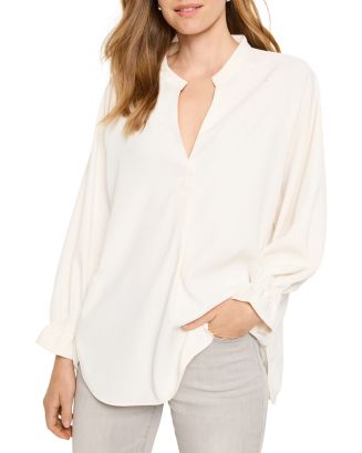 NIC+ZOE Breezy Drawstring Back Top | Bloomingdale's