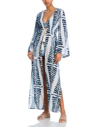 Palmacea Ruby Palm Printed Cover Up Robe | Bloomingdale's