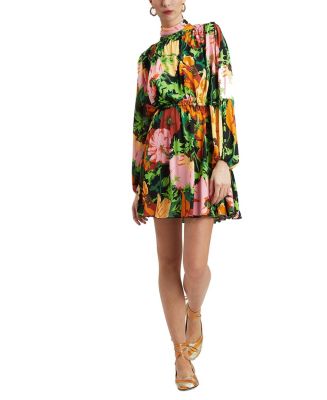 La DoubleJ Demeter Mini Dress Wonderland Black | Bloomingdale's