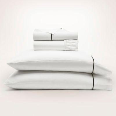 Click here for Boll & Branch Signature Embroidered Sheet Set  Kin... prices