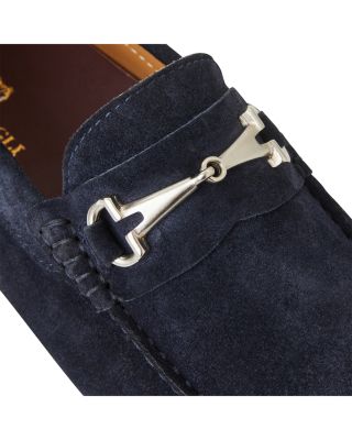 Men's Blue Loafers & Driver Shoes - Bloomingdale's