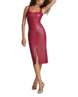 Commando Faux Leather Midi Tank Dress | Bloomingdale's