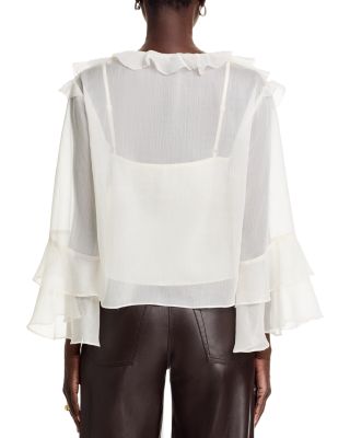 White Evening Tops - Bloomingdale's