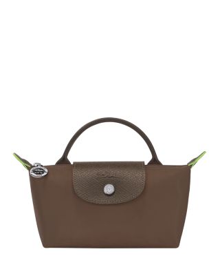Longchamp Le Pliage Green Mini Pouch | Bloomingdale's