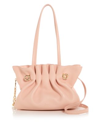 Click here for Ferragamo Soft Leather Shoulder Bag prices