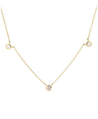 Click here for Ana Luisa Solid Yellow Gold Lab-Grown Diamond Stat... prices