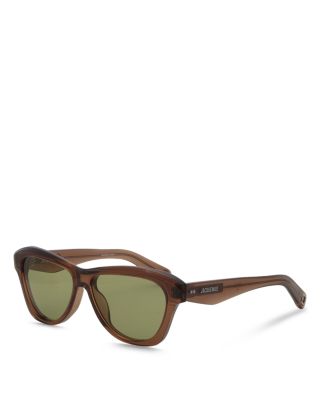 Click here for Jacquemus Palmier Rectangle Sunglasses  55mm prices