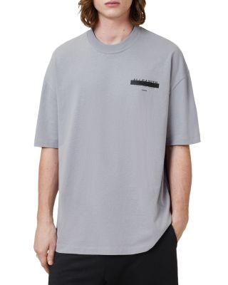 Click here for Allsaints Redact Graphic Logo Tee prices