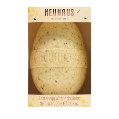 Neuhaus White Chocolate Easter Egg with Pistachio, Puffed Rice & Nougat ...