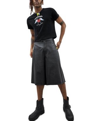 Coachtopia Floating Heart Print Cropped Tee | Bloomingdale's