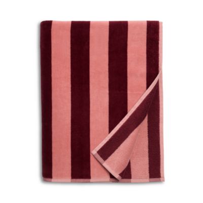 Click here for Hudson Park Harbor Beach Striped Towel - Exclusive prices