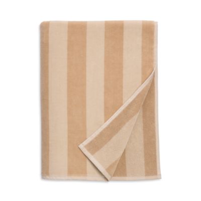 Click here for Hudson Park Harbor Beach Striped Towel - Exclusive prices