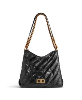 Balenciaga Crush Hobo Bag Quilted