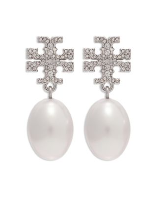 Click here for Tory Burch Kira Pave & Cultured Freshwater Pearl D... prices