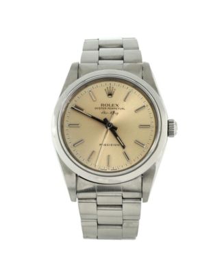 Pre-Owned Rolex Oyster Perpetual Air King Automatic Watch in Stainless ...