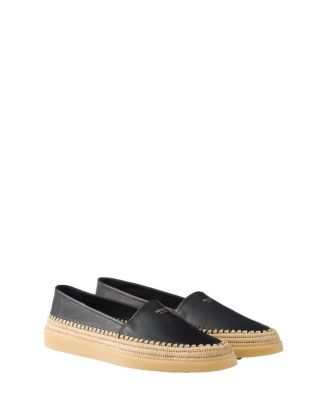Click here for Prada Mens Nappa Leather Espadrilles Loafers prices