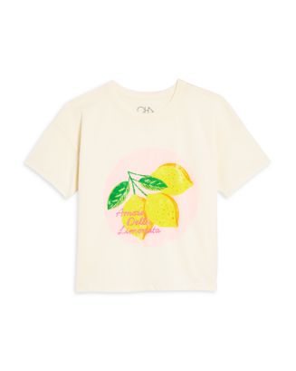 CHASER Girls' Lemonade Amore Graphic Short Sleeved Tee - Little Kid ...
