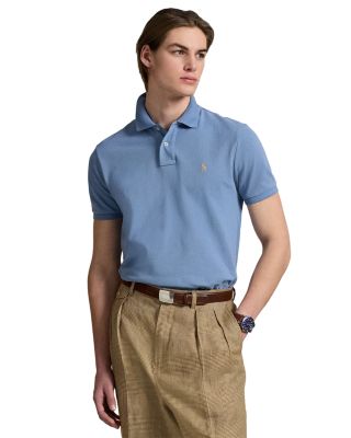 Click here for Polo Ralph Lauren Custom Slim Fit Mesh Polo Shirt prices