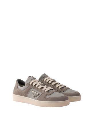 Click here for Prada Mens Downtown Re-Nylon And Suede Sneakers prices