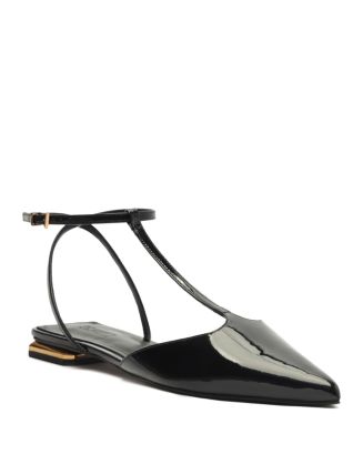 SCHUTZ Women's Allure T Strap Flats | Bloomingdale's